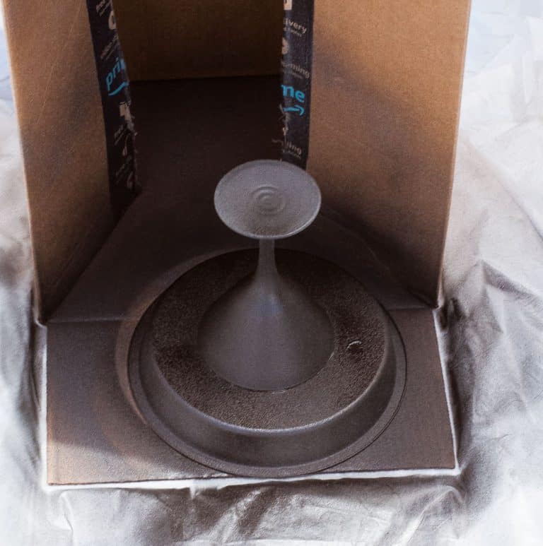 DIY Rustic Cake Plate Made Two Ways