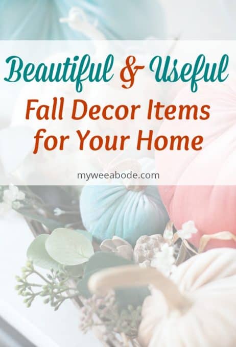 Beautiful and Useful Fall Decor Items
