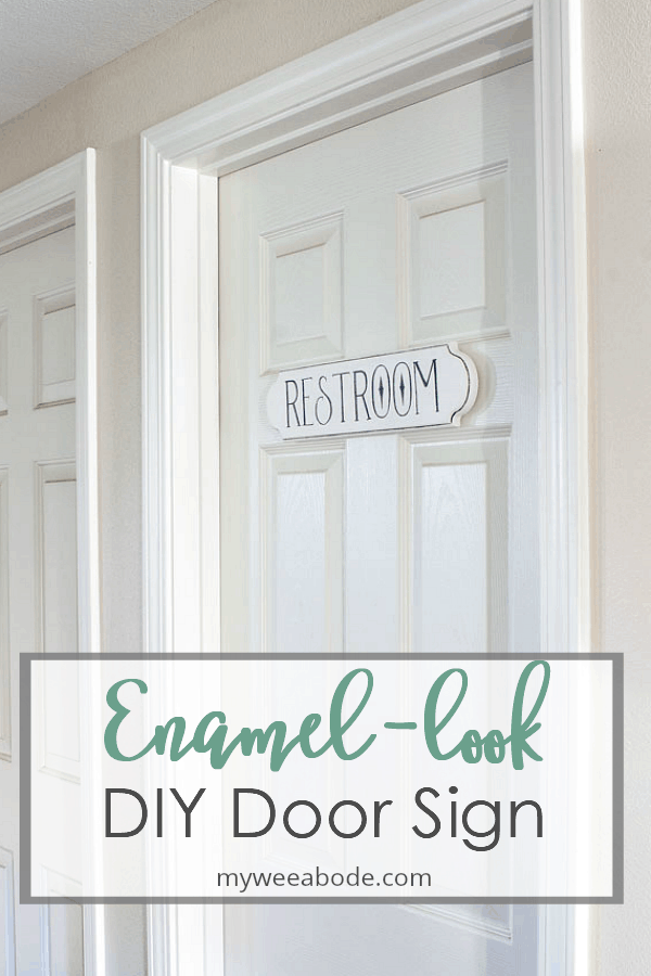 How to Make a Fake Enamel Sign