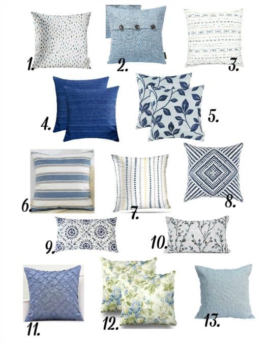 Affordable Spring and Summer Pillow Picks