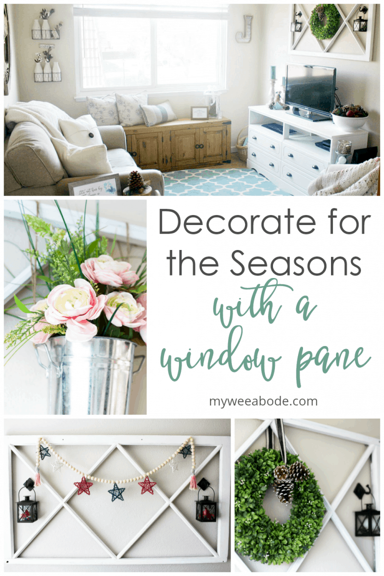 How to Decorate a Window Pane for All Seasons