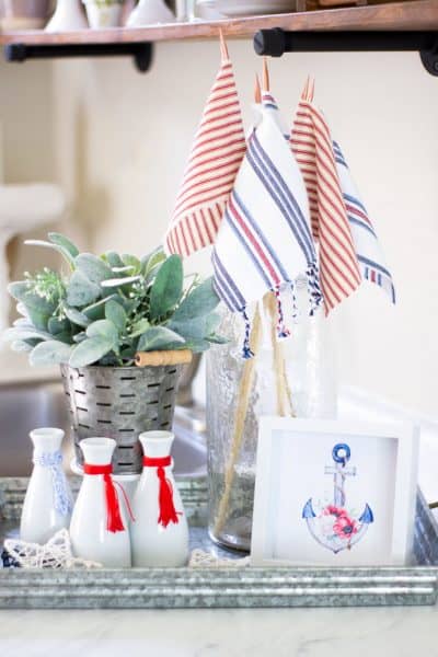 How to Make Flags from Fabric Scraps