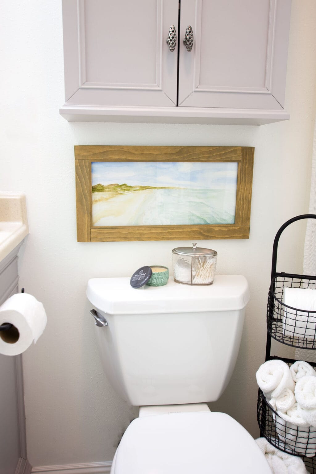 DIY Custom Wood Frame with Glass - No Power Tools