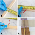 DIY Custom Wood Frame with Glass - No Power Tools