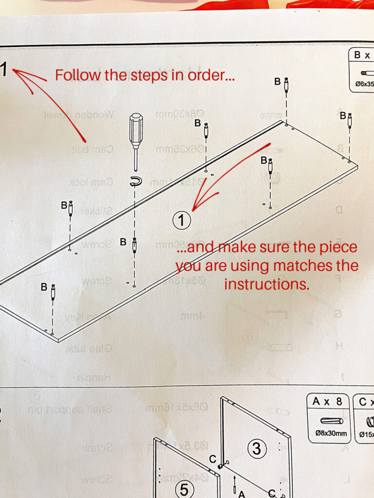 9 Steps to No Fail Boxed Furniture Assembly