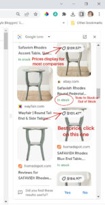 How to Find the Best Price with Search Google Lens