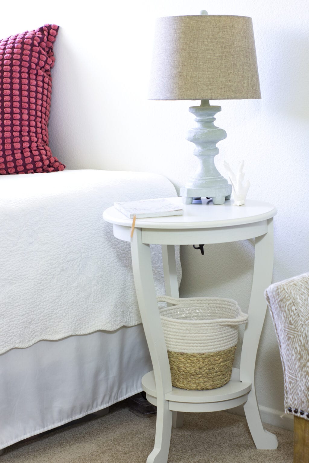 Goodwill Lamp Makeover with Paint
