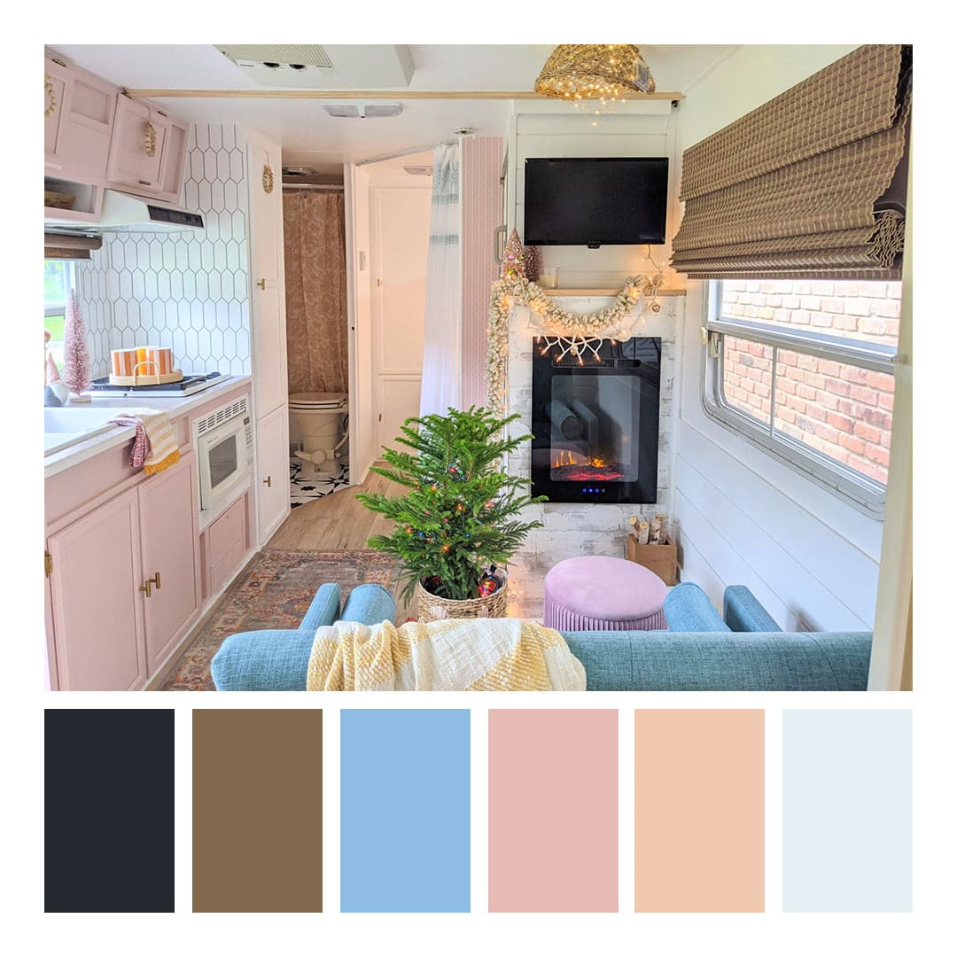 21 Color Palettes for Your Camper Trailer Renovation